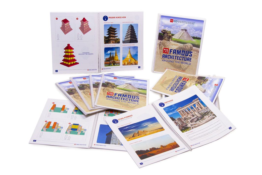 BrickLAB Famous Architecture Around the World | PCS Edventures!